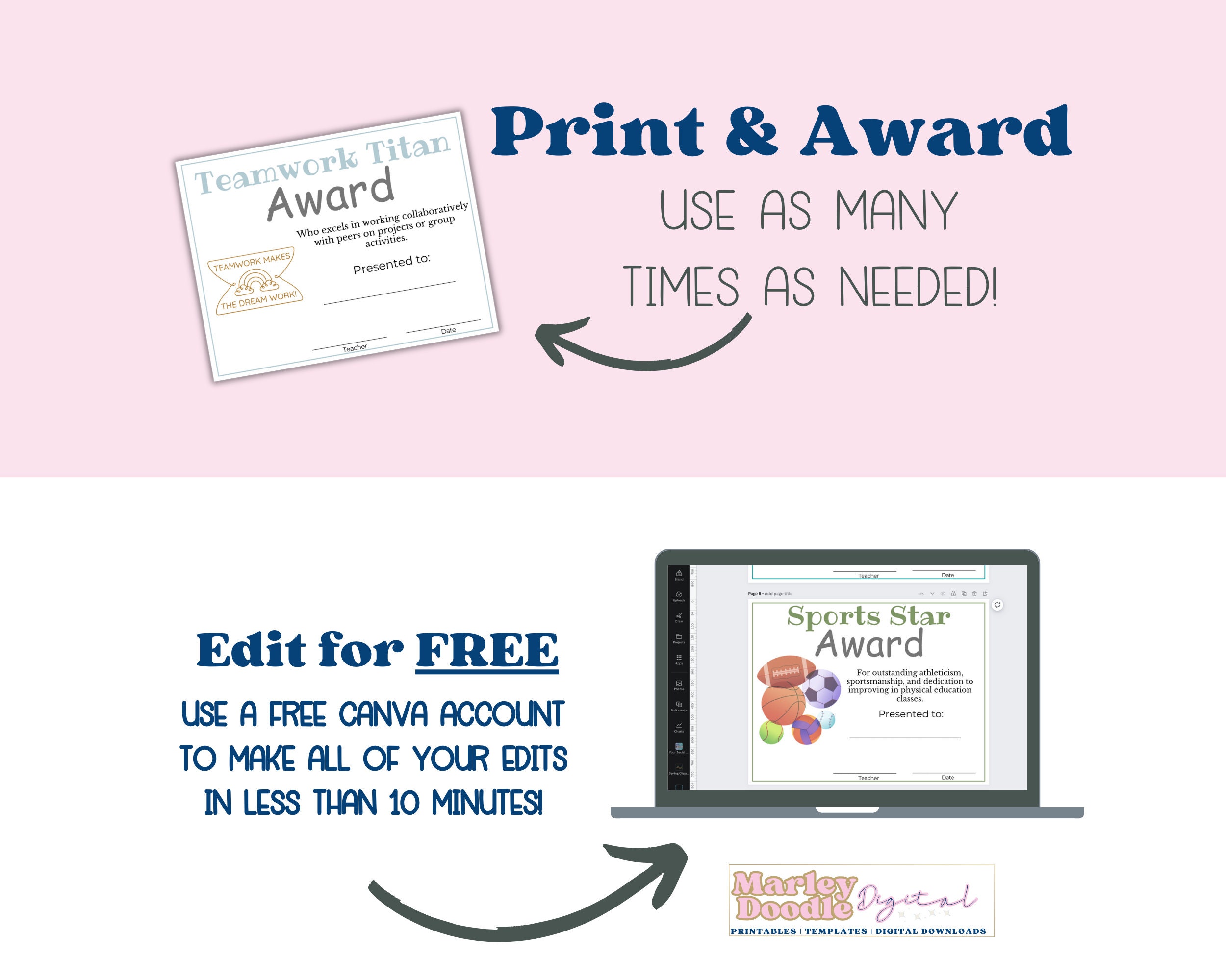 Editable Class Awards: End of Year Superlatives (digital Download) - Etsy
