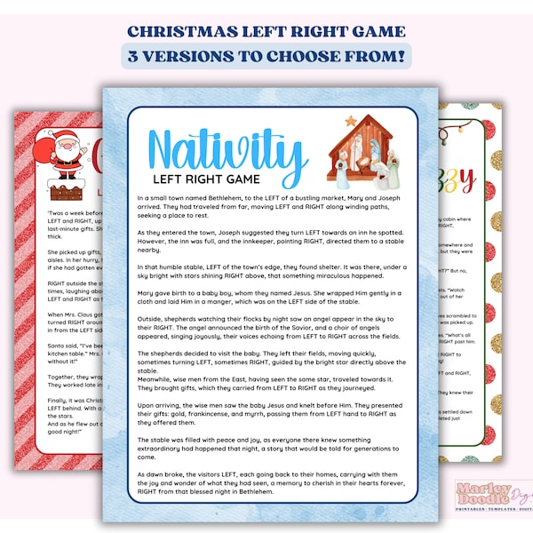Bible Left Right Game - Etsy