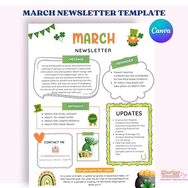 March - Etsy
