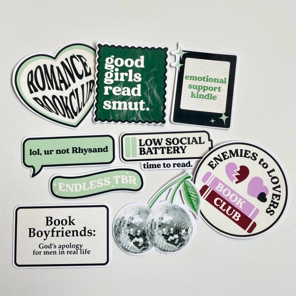 Green Book Stickers for Kindle - Etsy