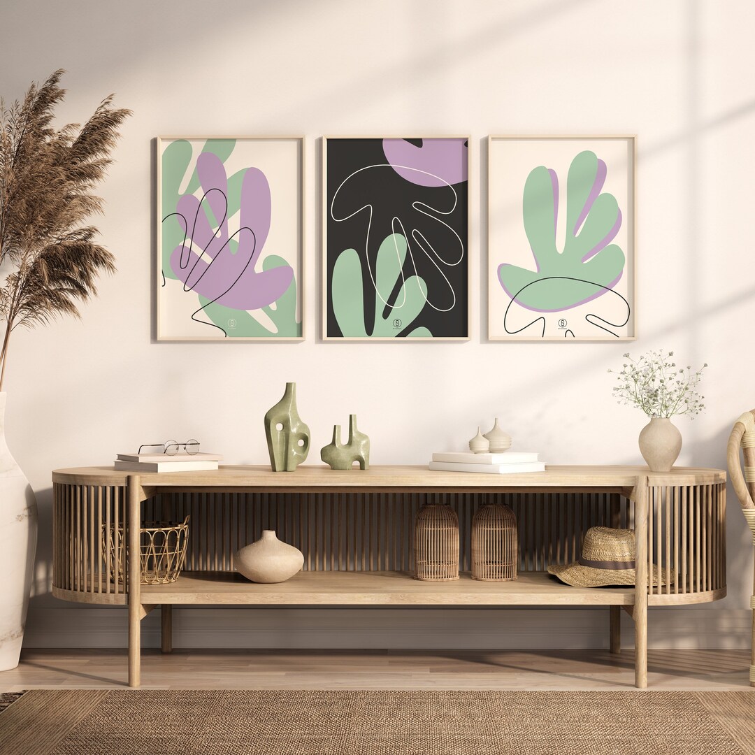 Matisse Poster, Gallery Wall Set of 3, Exhibition Poster Set, 3 Piece ...