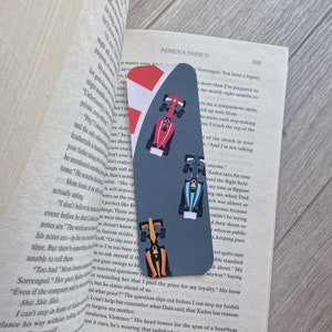 Formula One Bookmark Hot Girls Red and Watch Formula 1 Lovers Bookmark ...