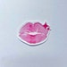 Kiss Sticker Pink Lips Cottage Core Girly Bookish Sticker SMUT Decor ...
