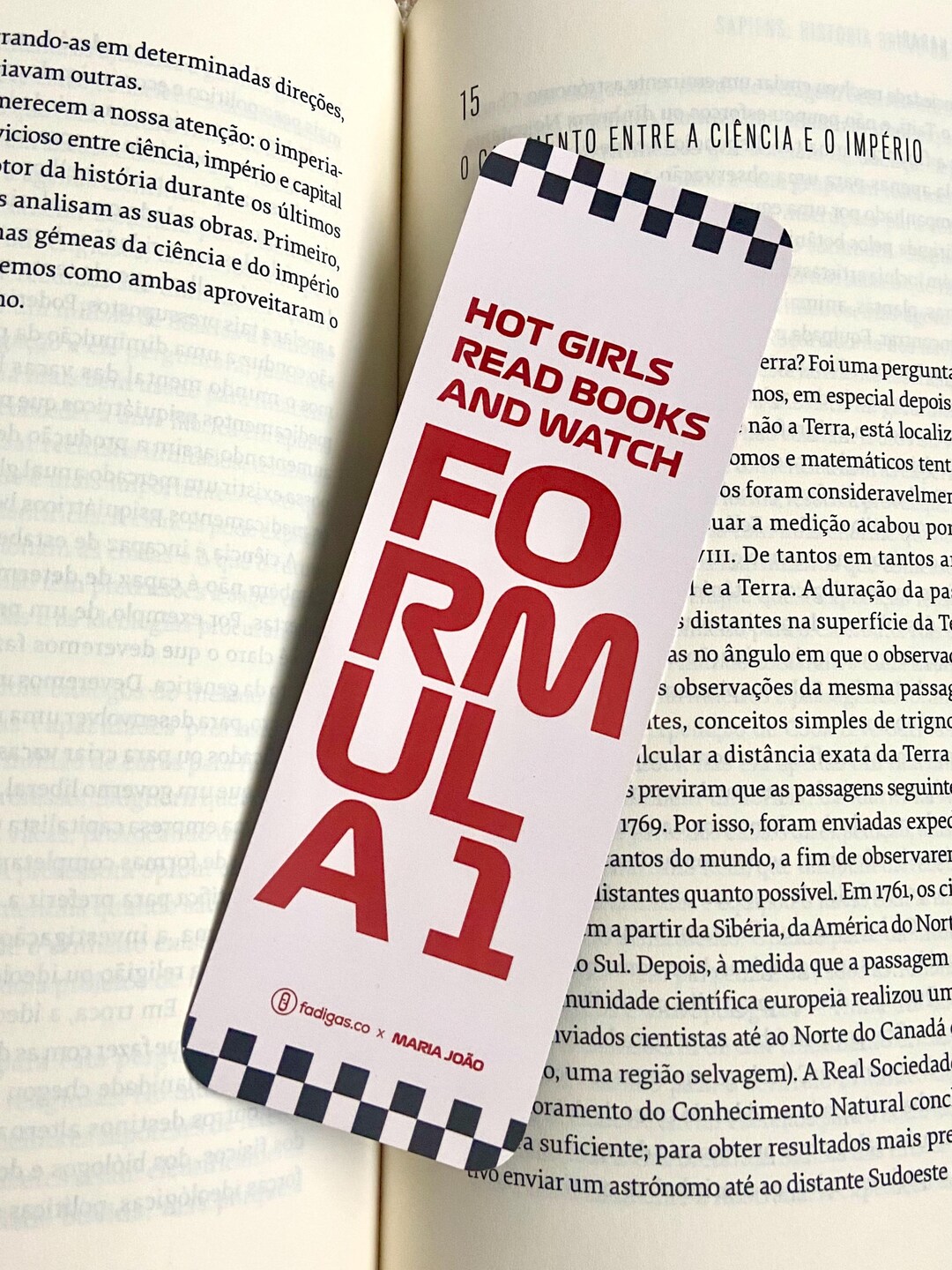 Formula One Bookmark Hot Girls Read and Watch Formula 1 Lovers Bookmark ...