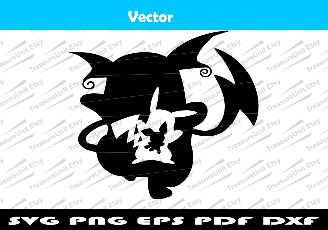 Pokemon Evolution SVG Vector Pikachu Evolution Svg Png - Etsy