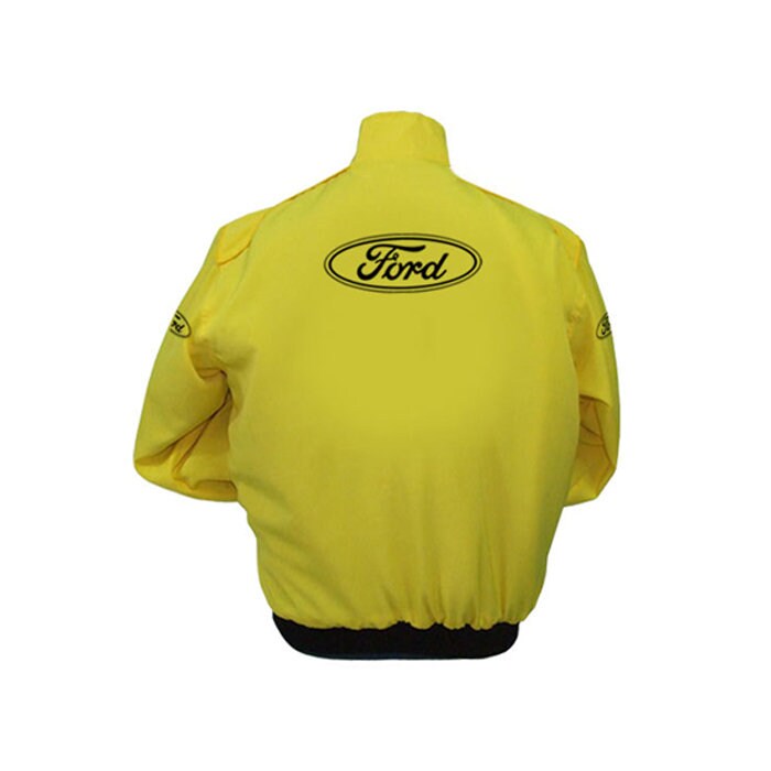 Ford Yellow Racing Jacket Yellow Nascar Racing Racing - Etsy