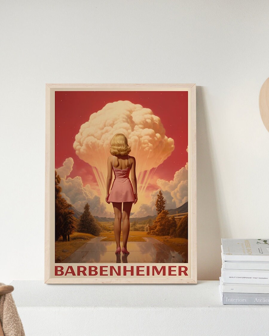 Barbie Poster, Barbie The Movie Poster, Ryan Gosling, Margot Robbie ...