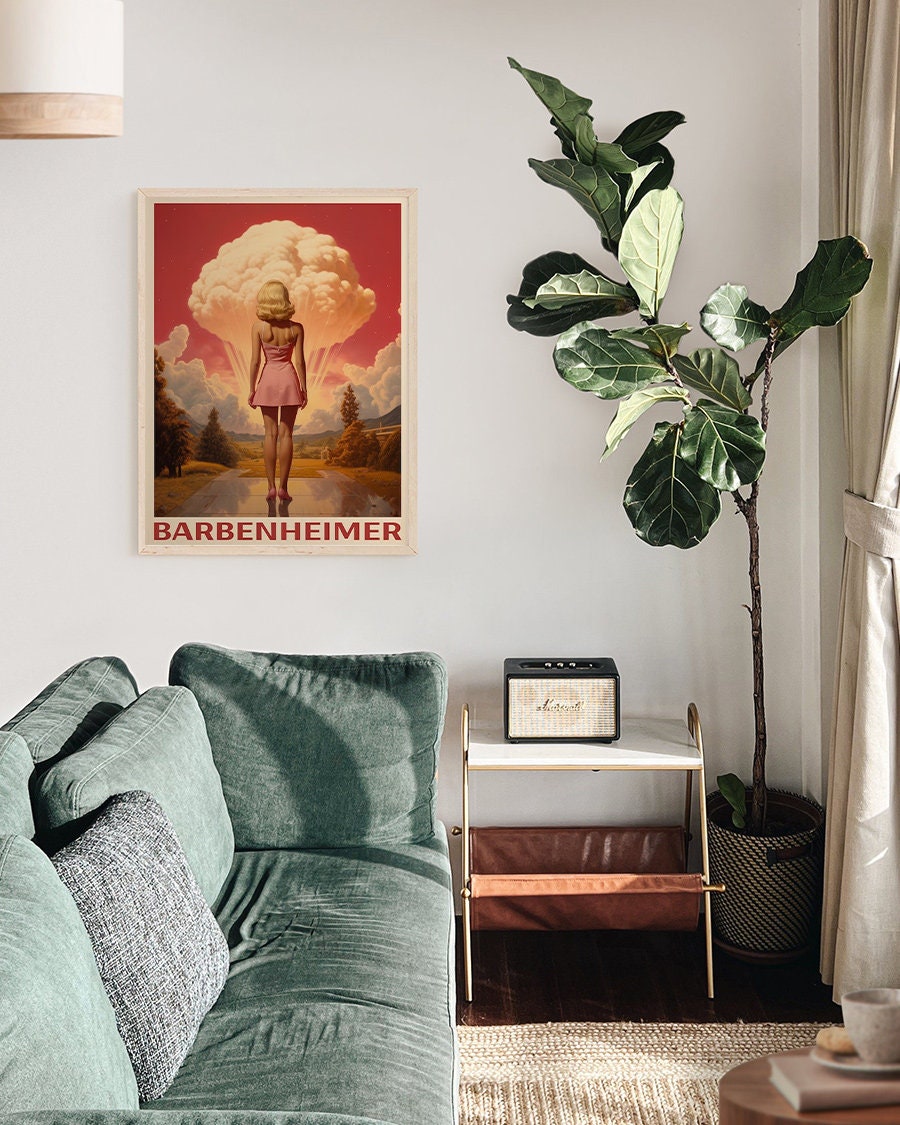 Barbie Poster, Barbie The Movie Poster, Ryan Gosling, Margot Robbie ...
