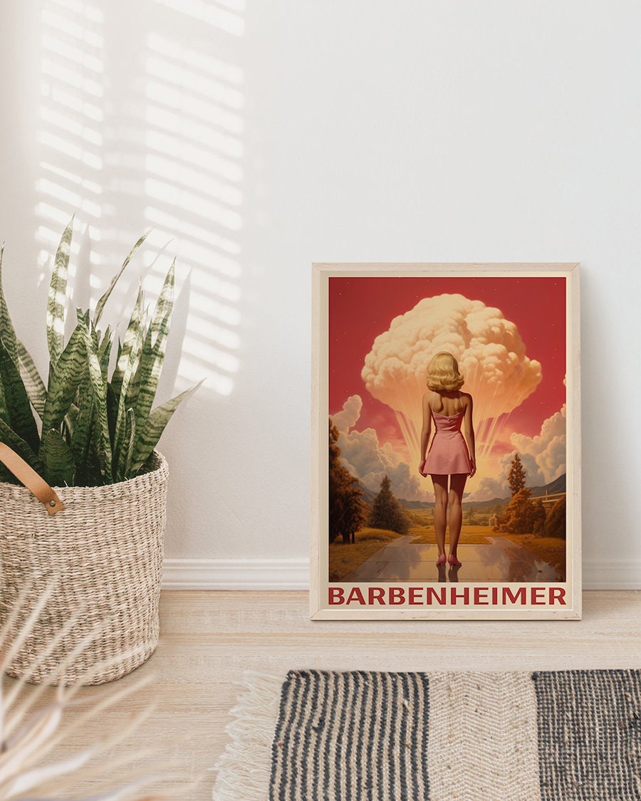 Barbie Poster, Barbie The Movie Poster, Ryan Gosling, Margot Robbie ...