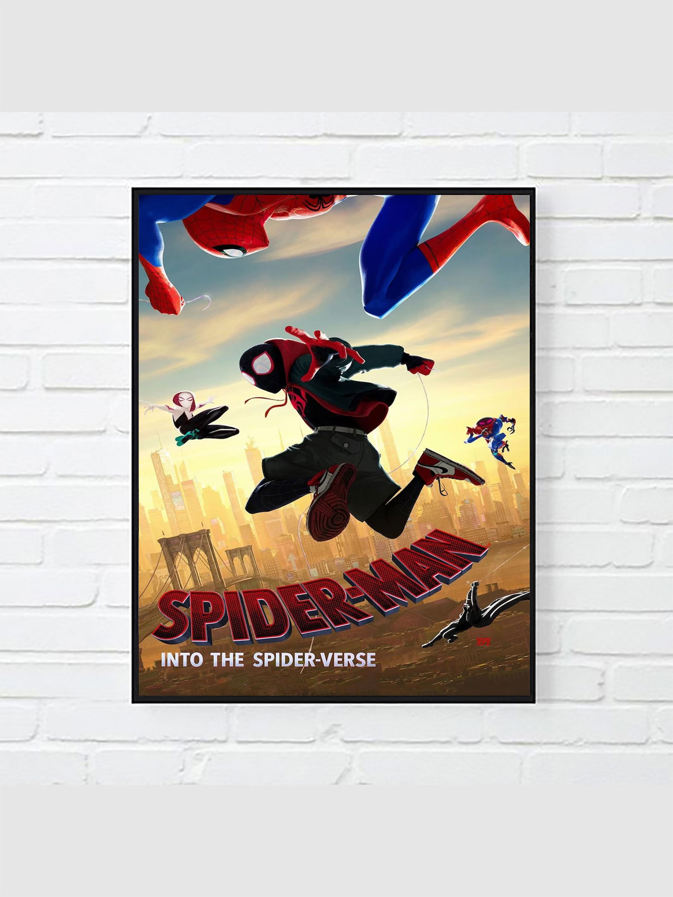 Spider Man Poster, Into The Spider Verse, 2023 Movie Poster sold by ...