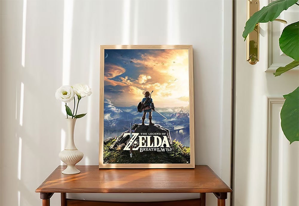 Breath of the Wild Poster, The Legend of Zelda sold by Red Wynn | SKU ...