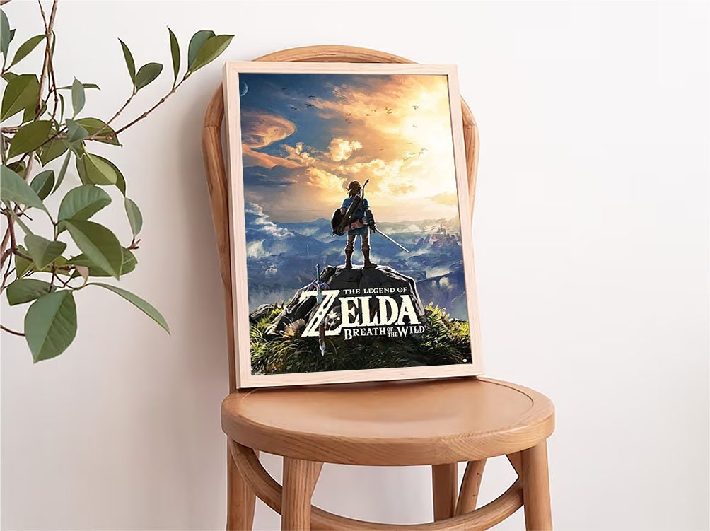 Breath of the Wild Poster, The Legend of Zelda sold by Red Wynn | SKU ...