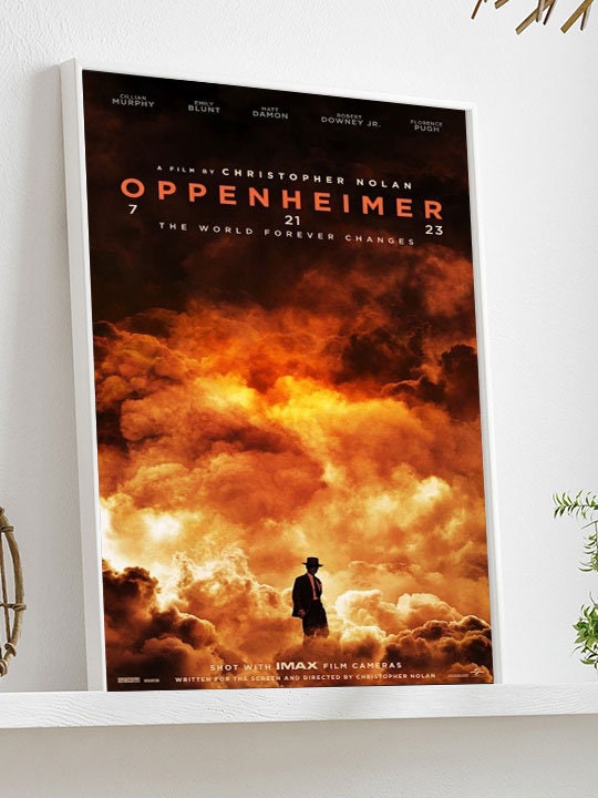 Oppenheimer 2023 Poster, Oppenheimer Movie Poster Designed & Sold By ...