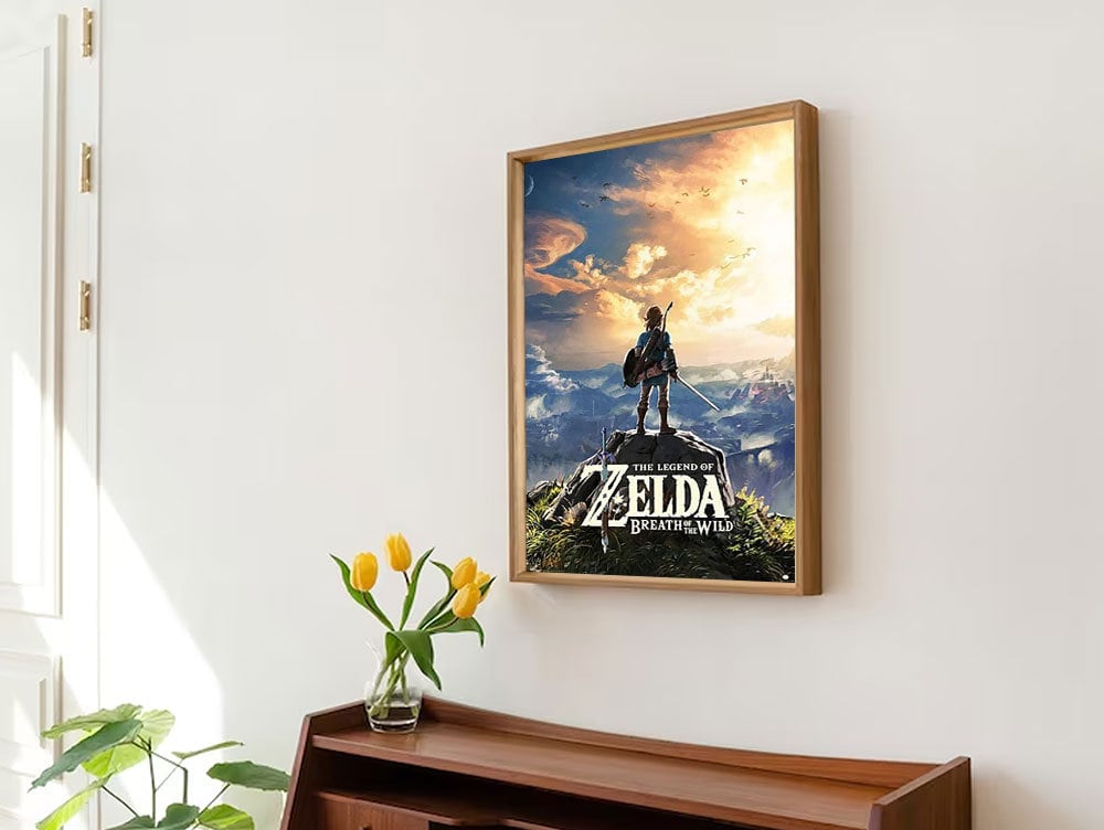 Breath of the Wild Poster, The Legend of Zelda sold by Red Wynn | SKU ...