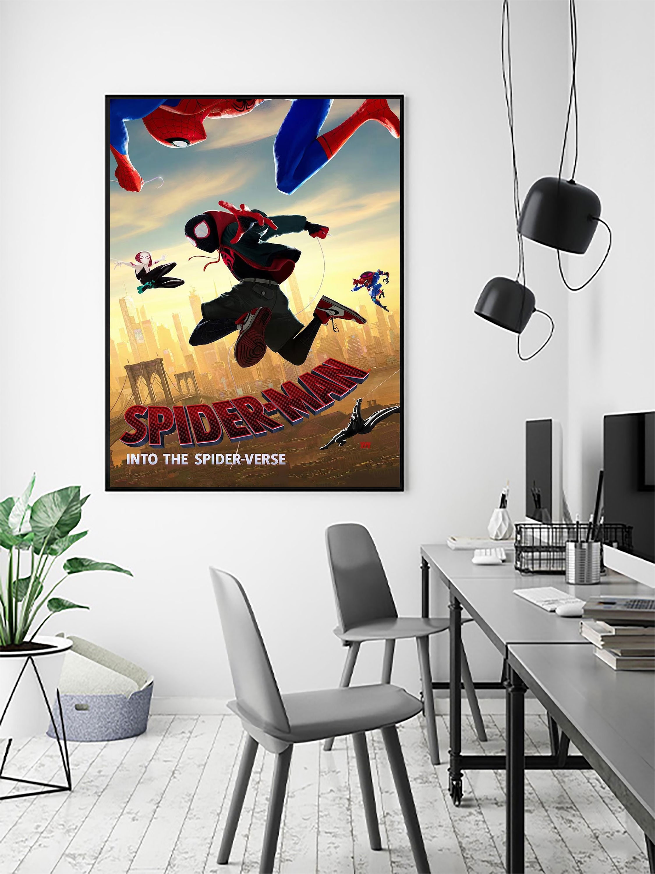 Spider Man Poster, Into The Spider Verse, 2023 Movie Poster sold by ...