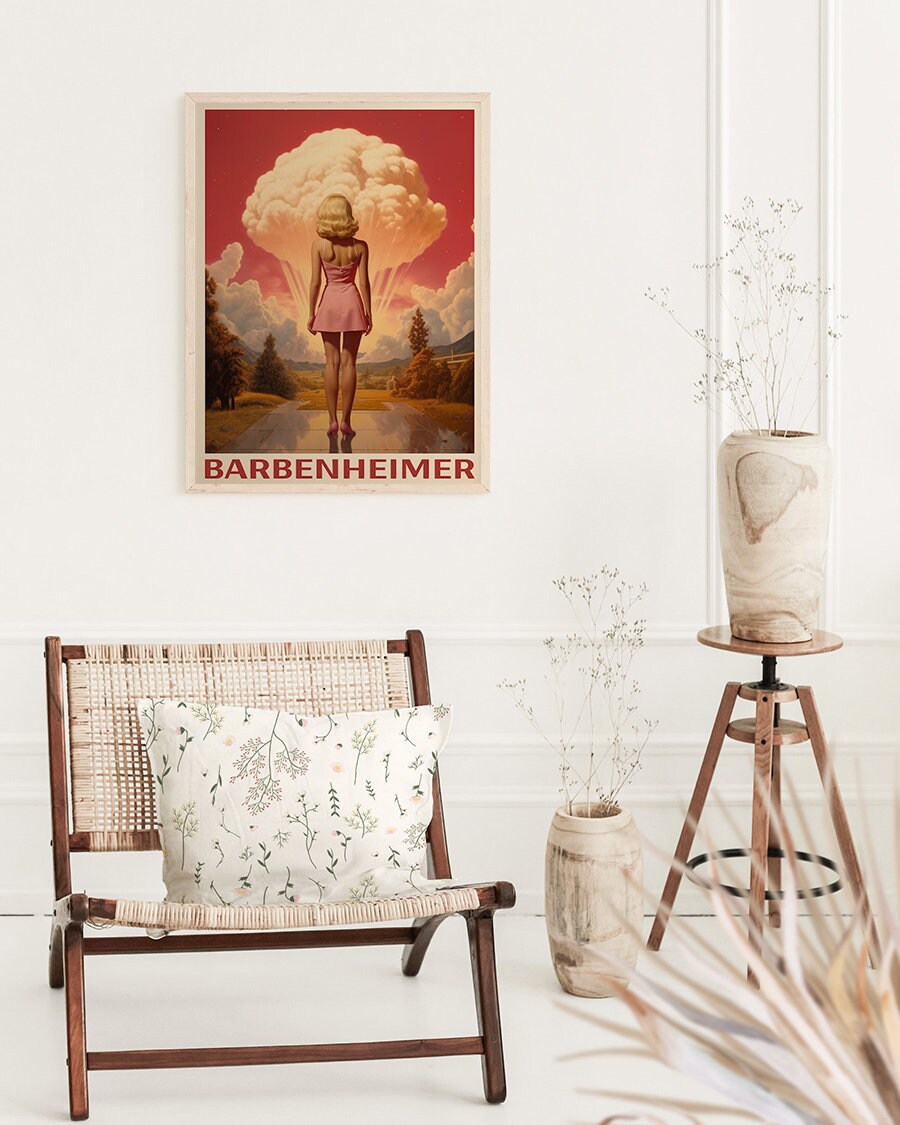 Barbie Poster, Barbie The Movie Poster, Ryan Gosling, Margot Robbie ...