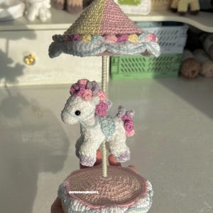Baby Horse Carousel Crochet Pattern ONLY PDF File Amigurumi Plush ...