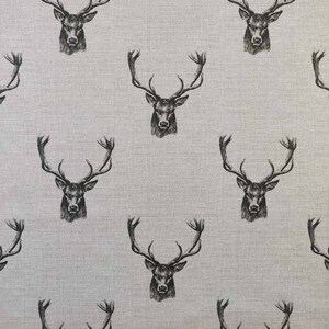 Stag Deer Wingback Sofa | 2 Seater Upholstered Fireside Queen Anne ...