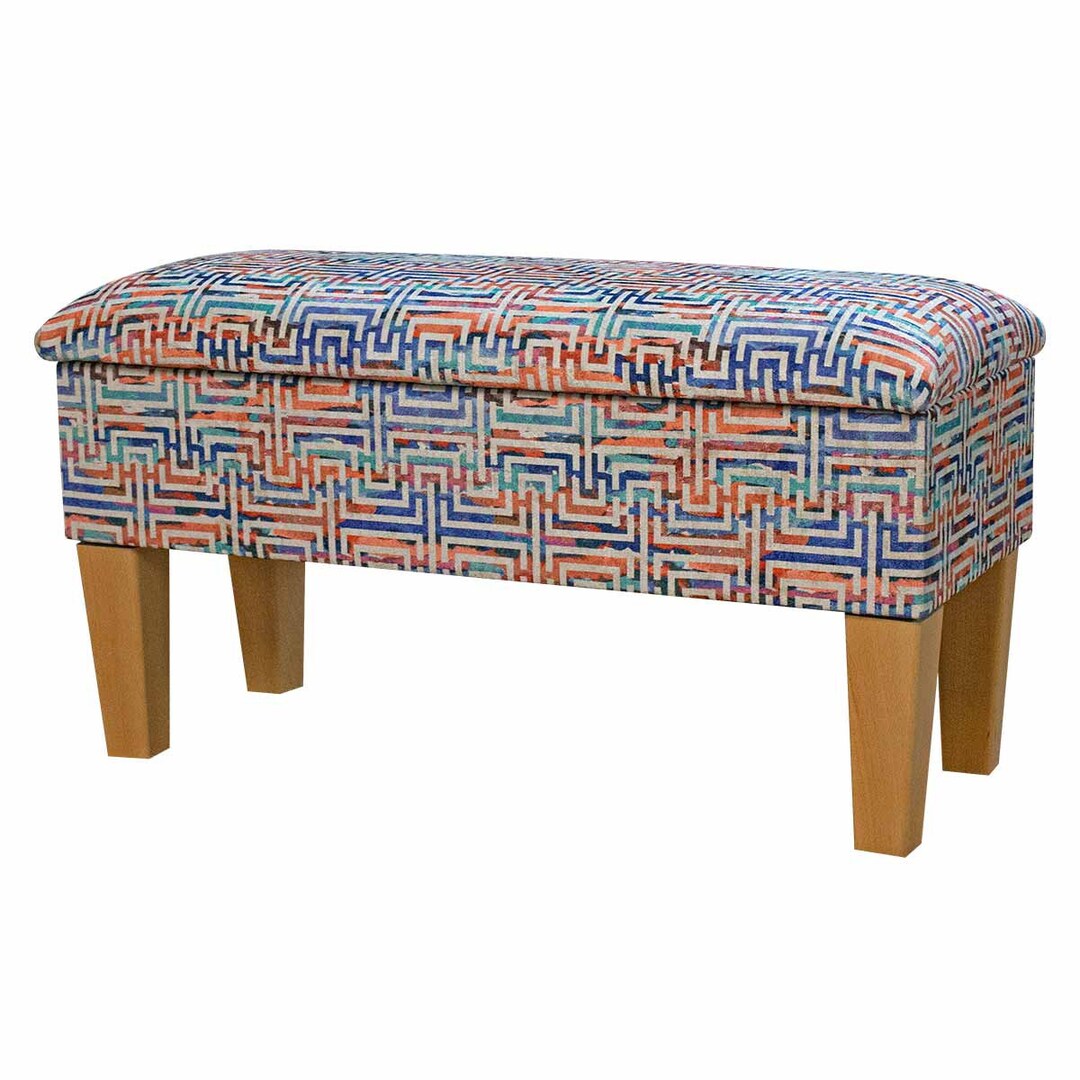 Rainbow Maze Dressing Table Stool With Storage | Medium Storage Bedroom ...