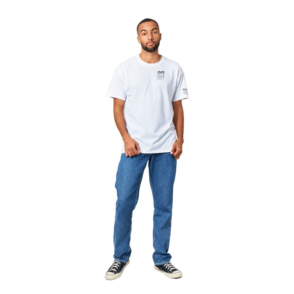 EI8HT Logo Heavyweight T-shirt - Etsy