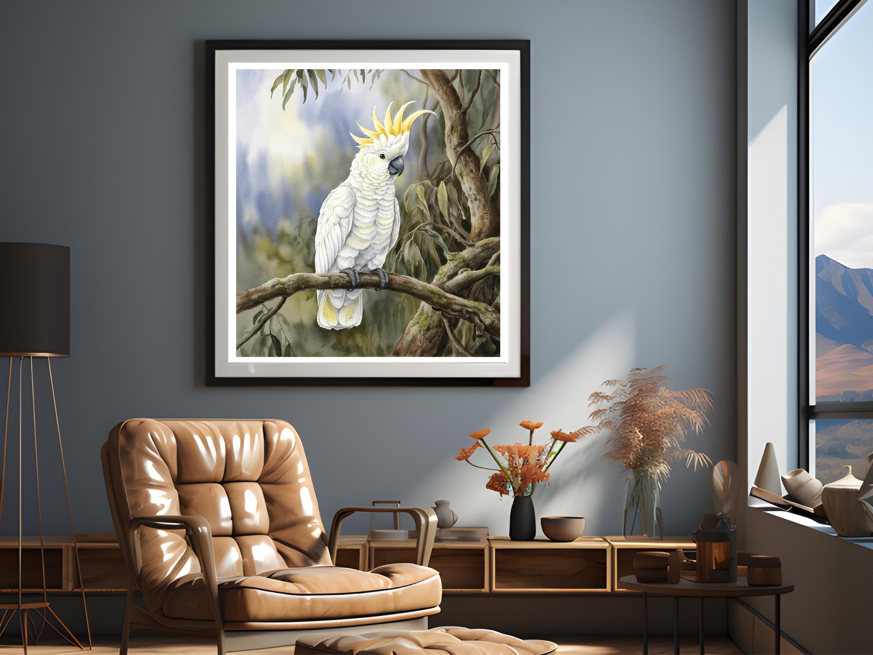 Australian Sulphur-crested Cockatoo | Home Decor | Native Birds ...