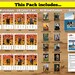 Search and Find Worksheets: Counting Activities Featuring Endangered ...