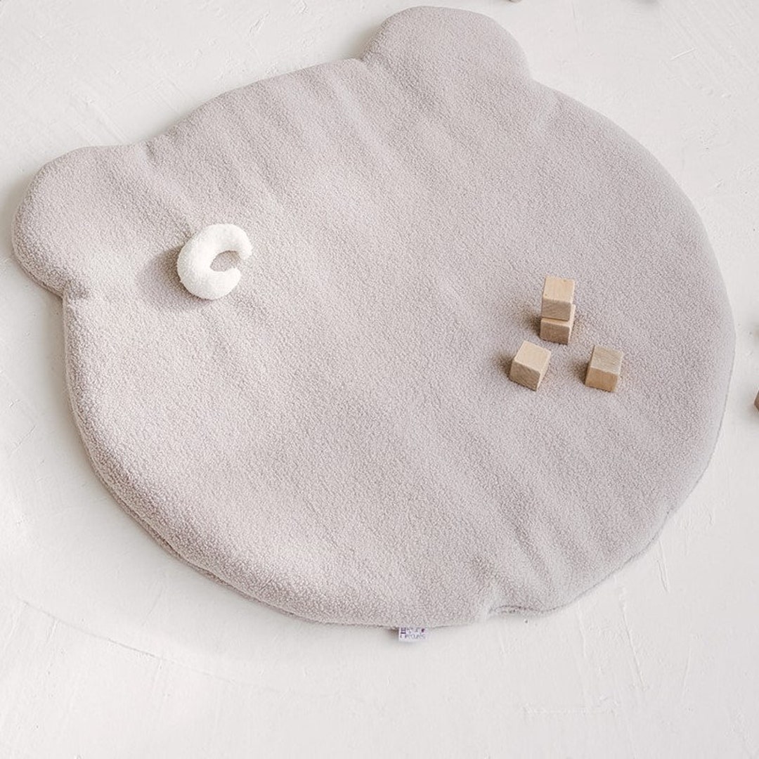 Padded Mat Rug With Optional Activity Toys for Baby, Newborn L Plush ...