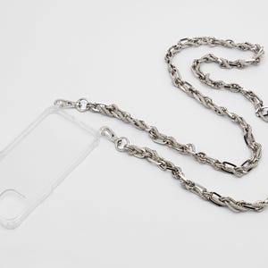 Silvergold Chic/crossbody Phone Strap / iPhone Case With Long Strap ...