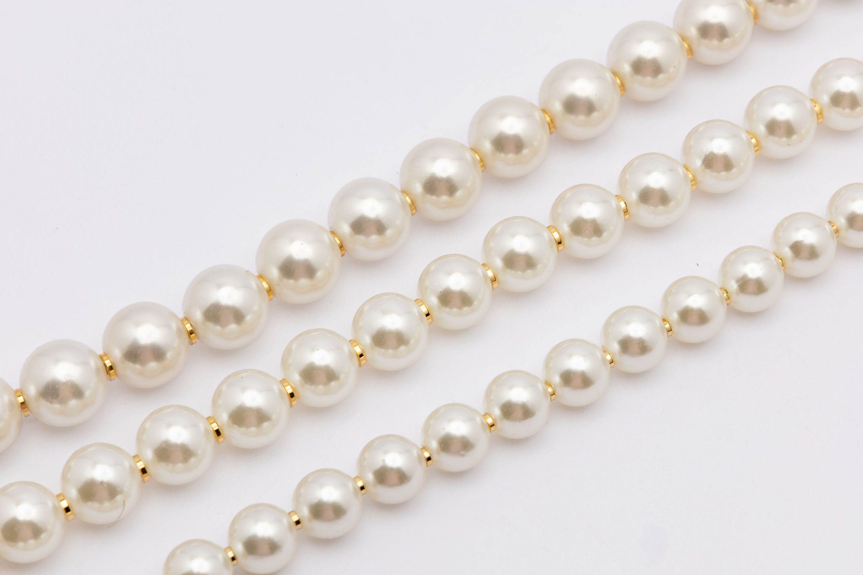 Handmade Pearl Phone Strap/ Crossbody Phone Strap/ iPhone Case With ...