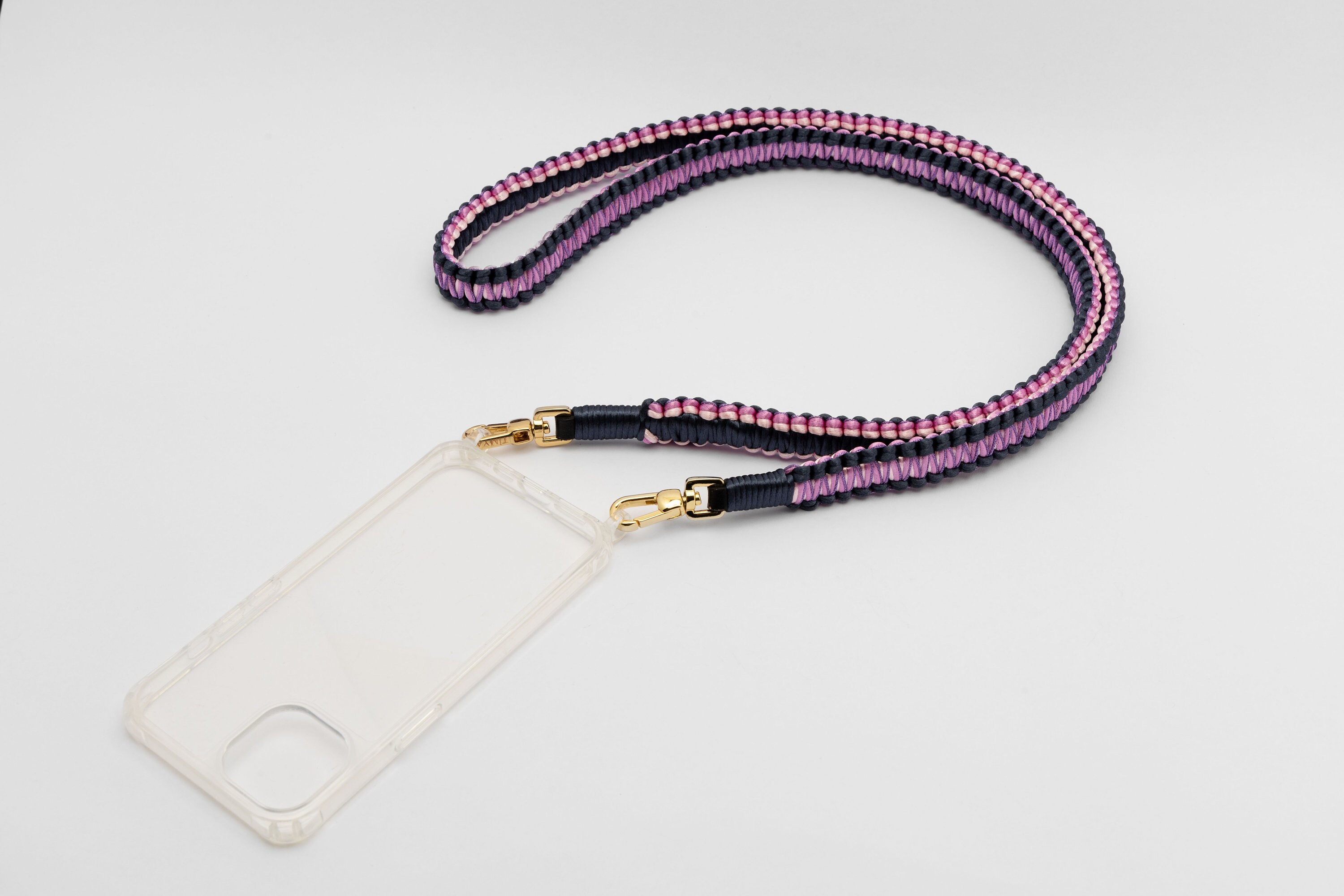 Handmade Macrame Phone Strap/ Crossbody Phone Strap/ iPhone Case With ...
