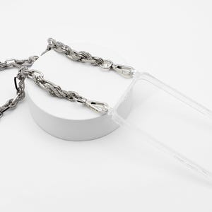 Silvergold Chic/crossbody Phone Strap / iPhone Case With Long Strap ...