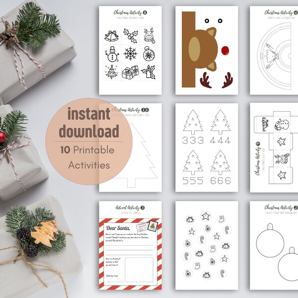 Advent Activity Pack - Etsy