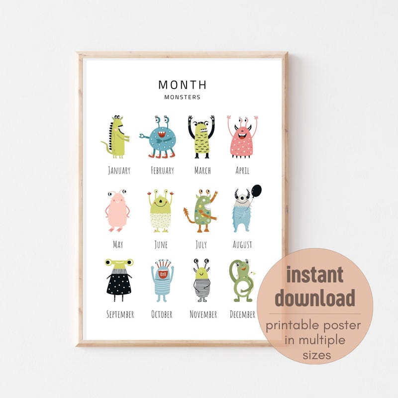 Monster Theme - Etsy