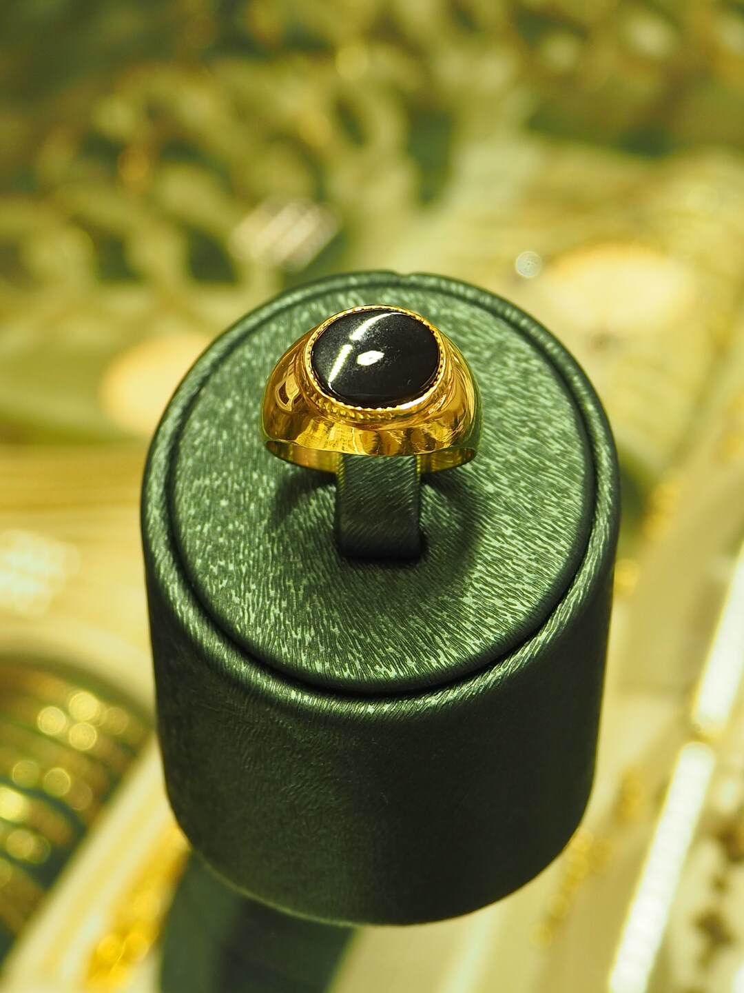 14k Solid Gold Ring for Men, 14k Men's Rings, 14k Statement Rings,14k ...