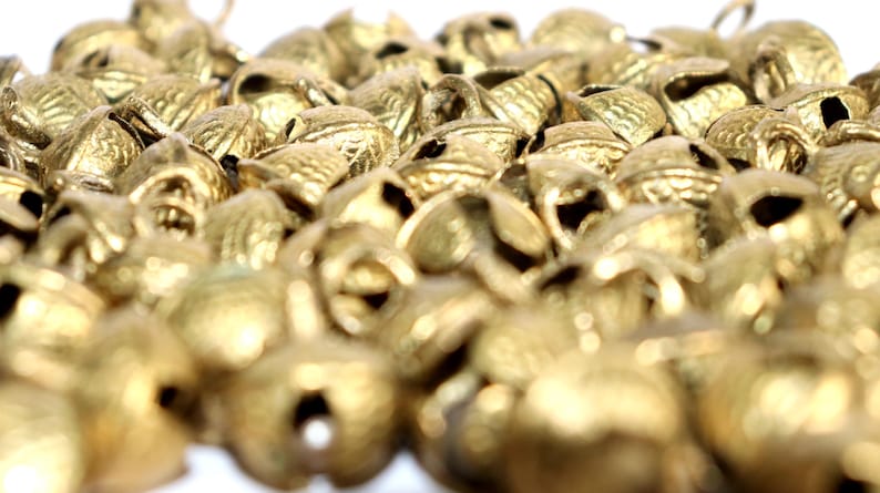 100 Brass Ghungroo Bells, 2cm Indian Dancing Bells - Etsy Australia