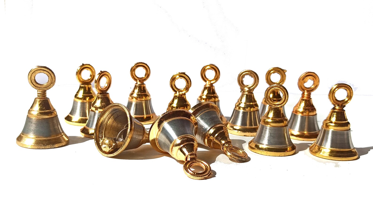 Home and Temple Decor Wall Hanging Ornaments Christmas Bell Jingle Bell ...