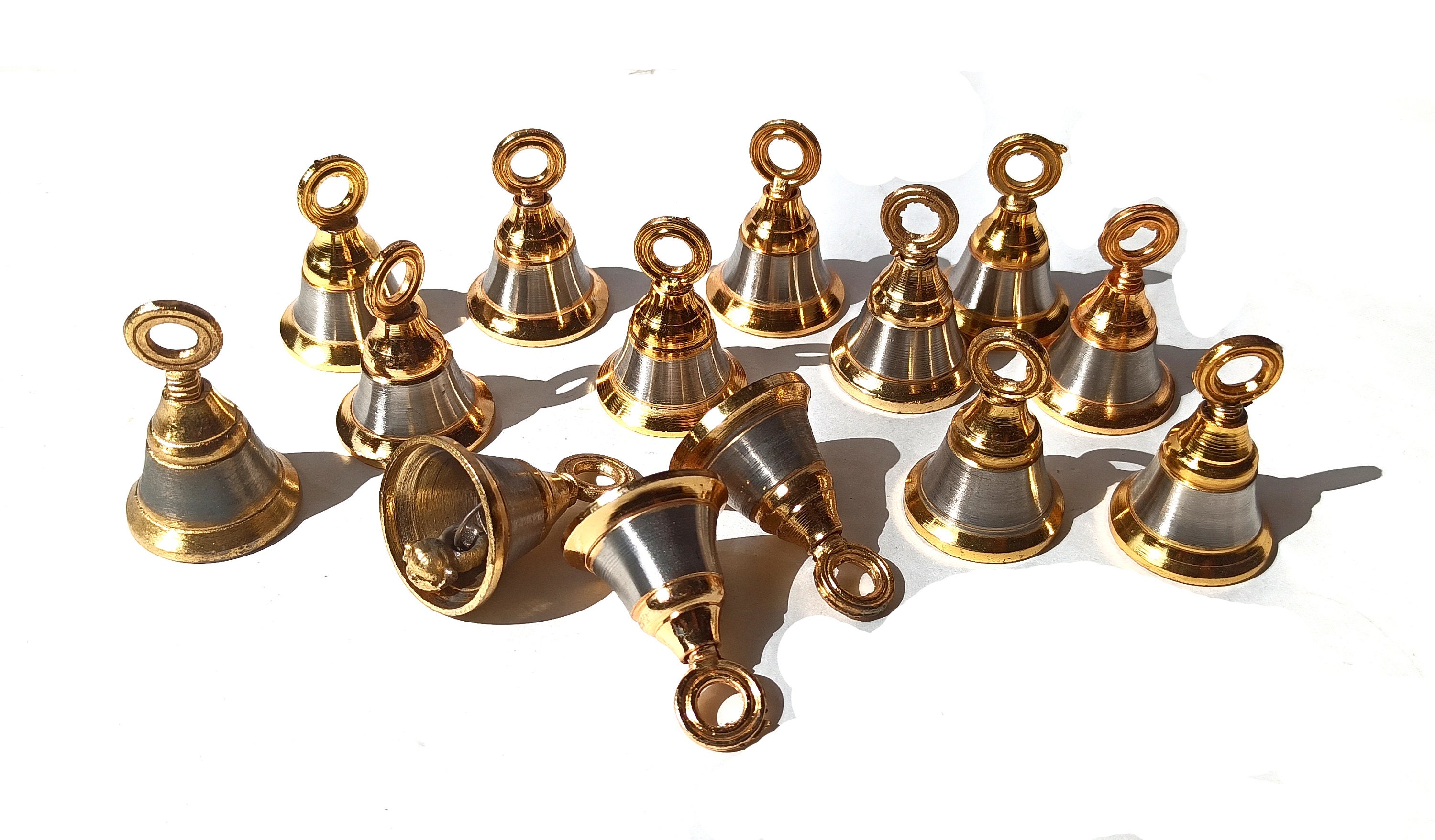 Home and Temple Decor Wall Hanging Ornaments Christmas Bell Jingle Bell ...