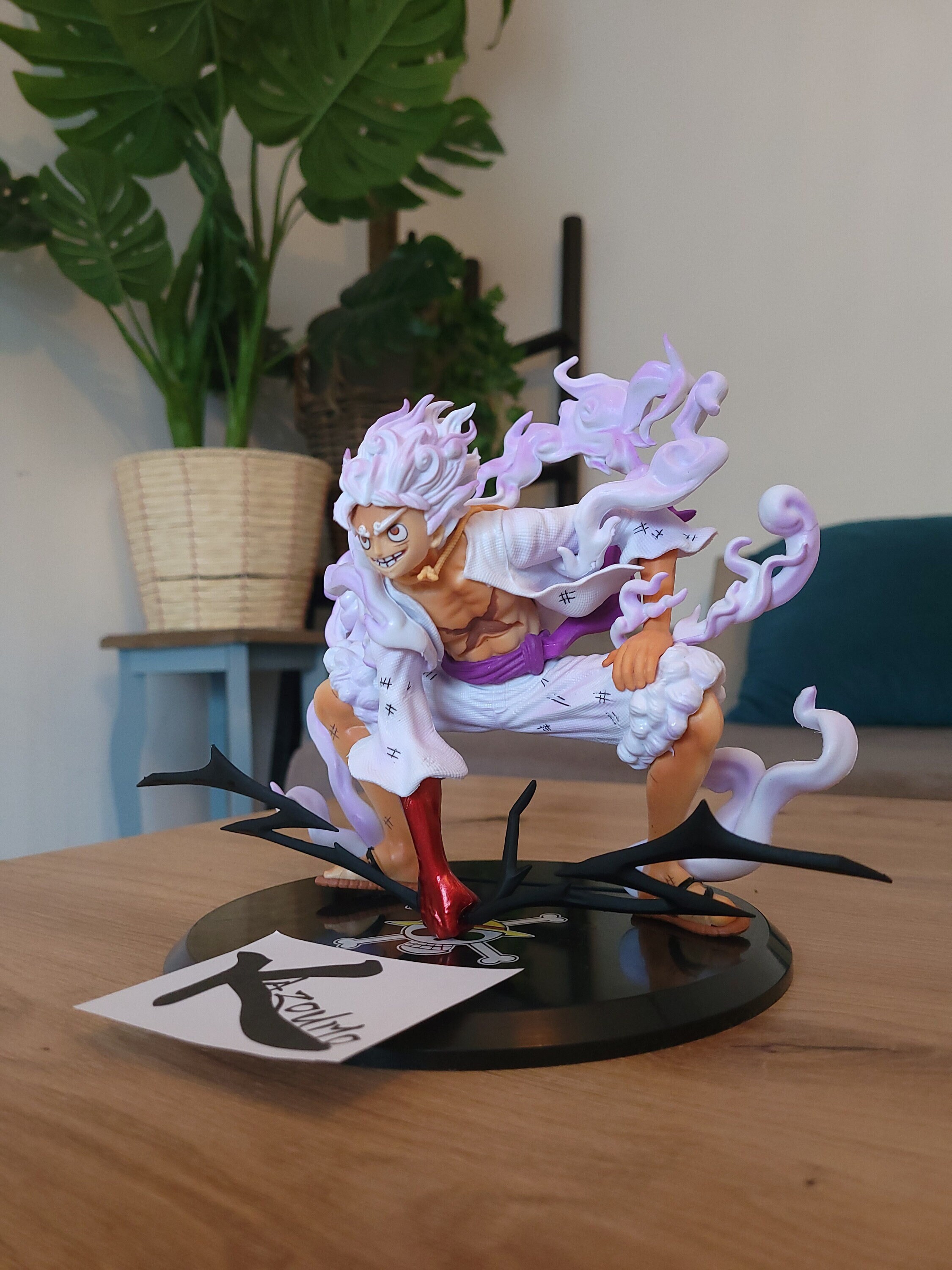 outlets on sale One Piece Luffy Gear 5 joy boy transformation figure ...