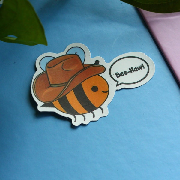 Bee Sticker - Etsy