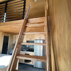 Hand Crafted Wood Loft Ladder - Etsy