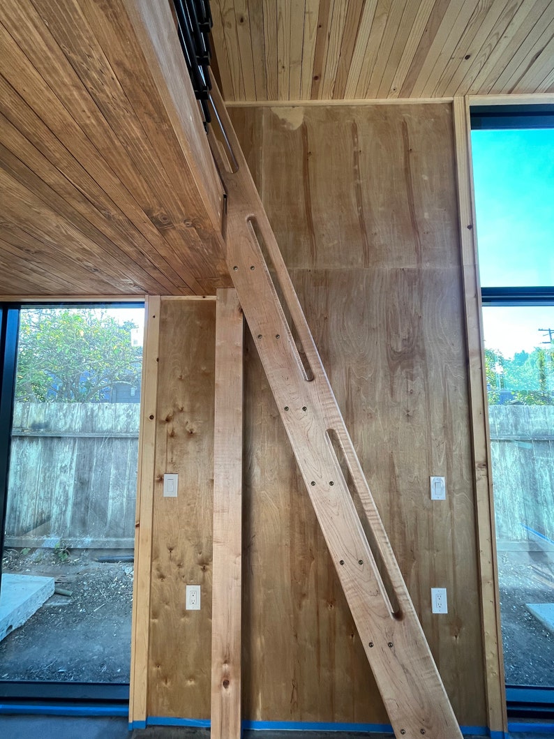 Hand Crafted Wood Loft Ladder - Etsy