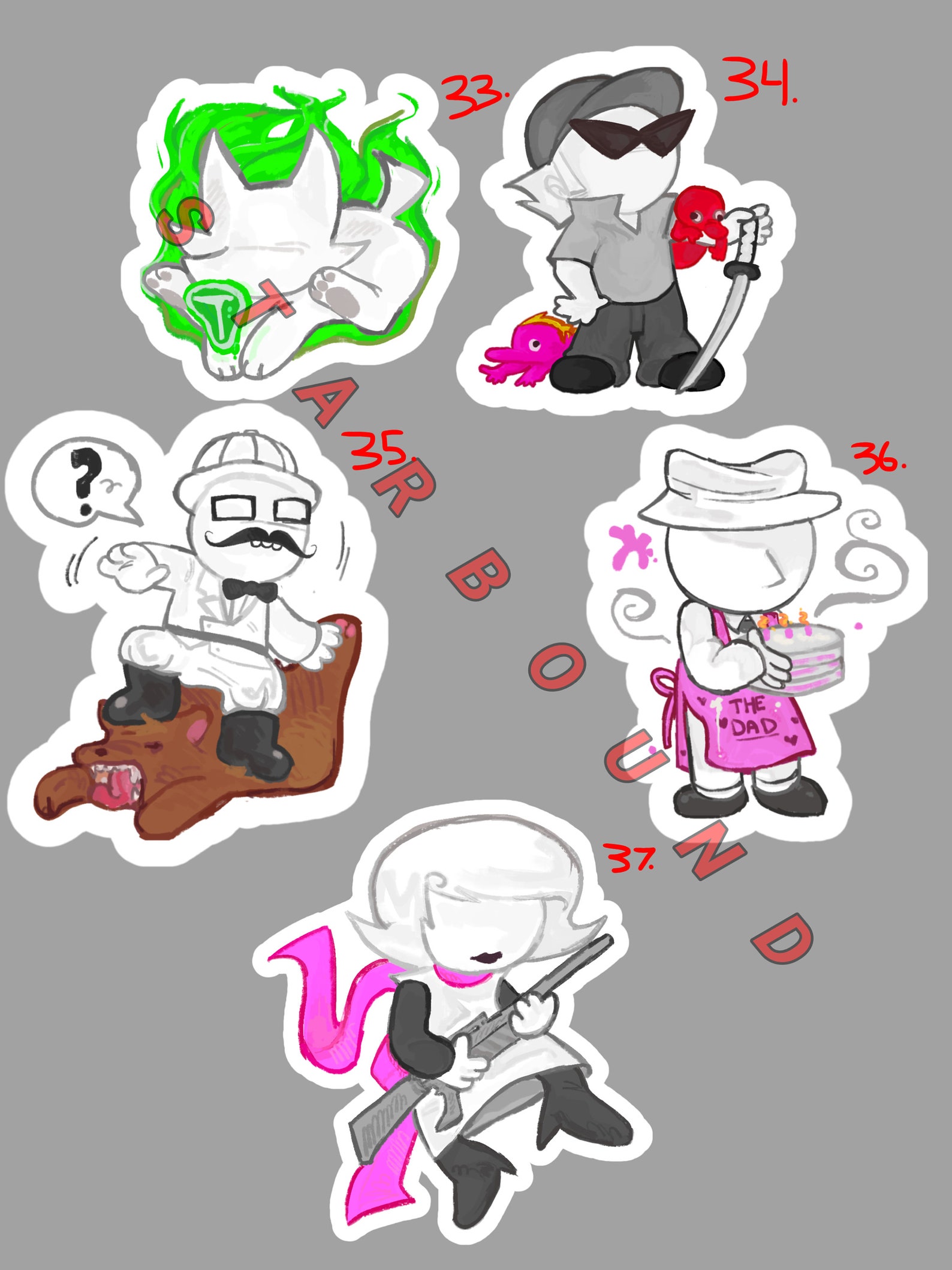 HOMESTUCK STICKERS - PREORDERS - Etsy