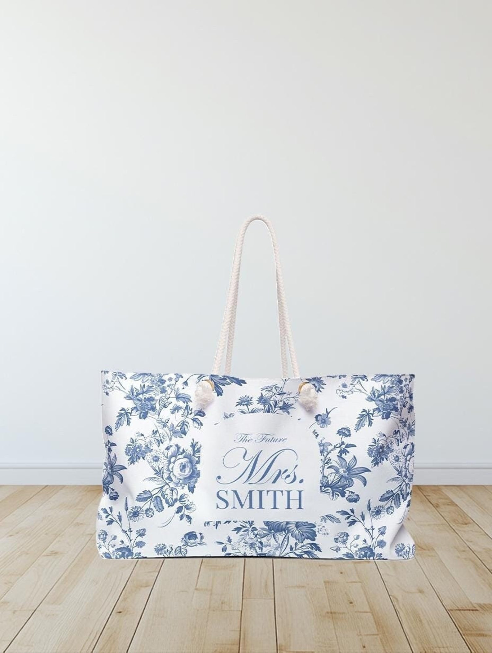 Custom Future Mrs Tote for Bridal Shower Gift Personalized Bag for ...