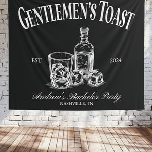 Custom Banner for Bachelor Party Decorations Backdrop for Bachelor Trip ...