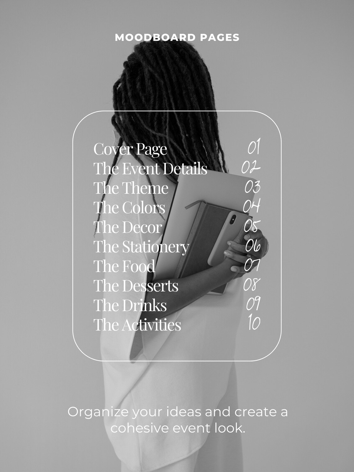 Moodboard Template for Party Planning Editable Mood Boards for Event ...