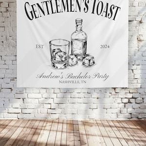 Custom Banner for Bachelor Party Decorations Backdrop for Bachelor Trip ...