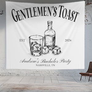 Custom Banner for Bachelor Party Decorations Backdrop for Bachelor Trip ...
