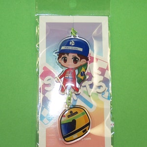 Ayrton Senna Keyring Formula 1 Acrylic Charm F1 Mclaren Gifts - Etsy