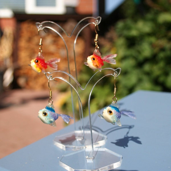 Fish Earrings - Etsy UK