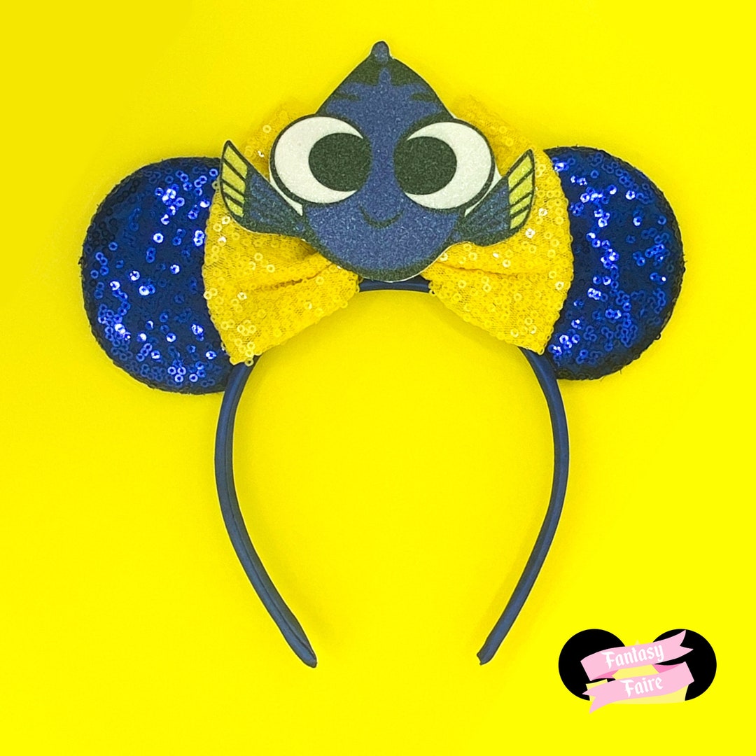 Dory Inspired Mouse Ears Headband - Etsy